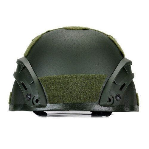 Tactical MICH 2000 Fast Helmet with Clear Riot Visor Face Shield ...