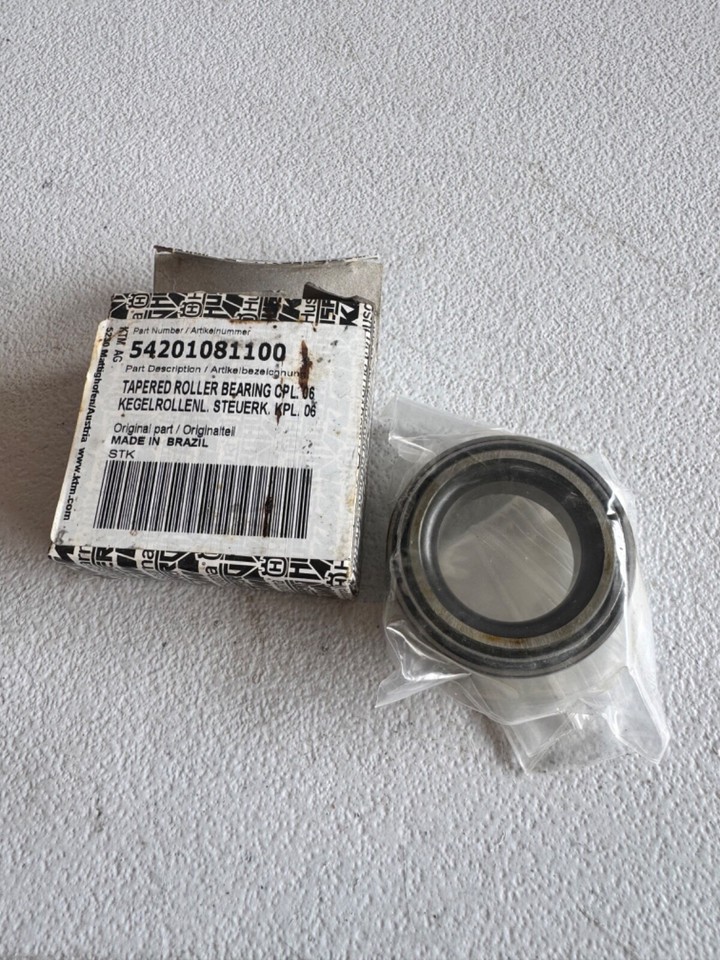KTM OEM steering stem bearing 125 250 350 450 sxf fc mc xcf 54201081100 ...