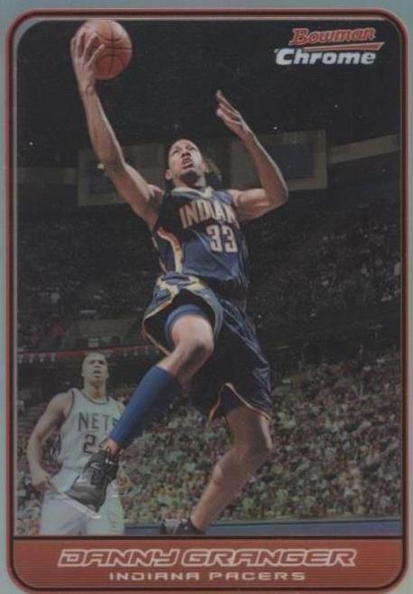 2006-07 Bowman Draft Picks & Stars - Chrome Danny Granger #78 Refractor ...
