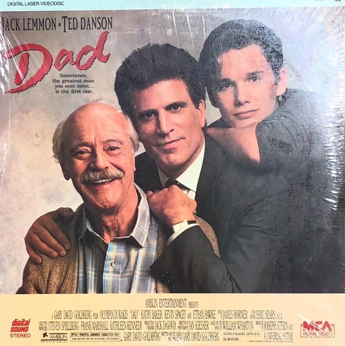 New DAD LASERDISC 80s Jack Lemmon Ted Danson Comedy Drama MCA 1990 ...