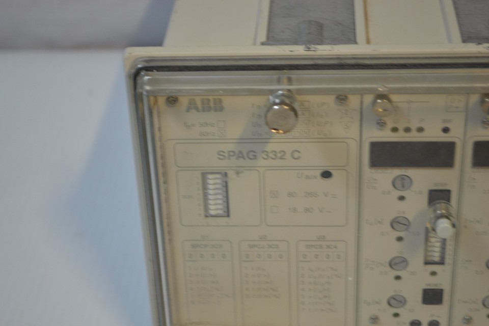 ABB Generator protection relay SPAG 332 C | eBay