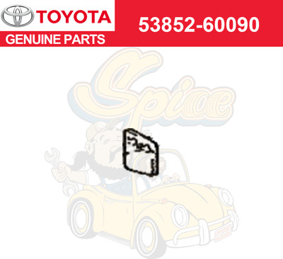 5385260090 PAD originale Toyota, prolunga apertura ruota anteriore, LH ...