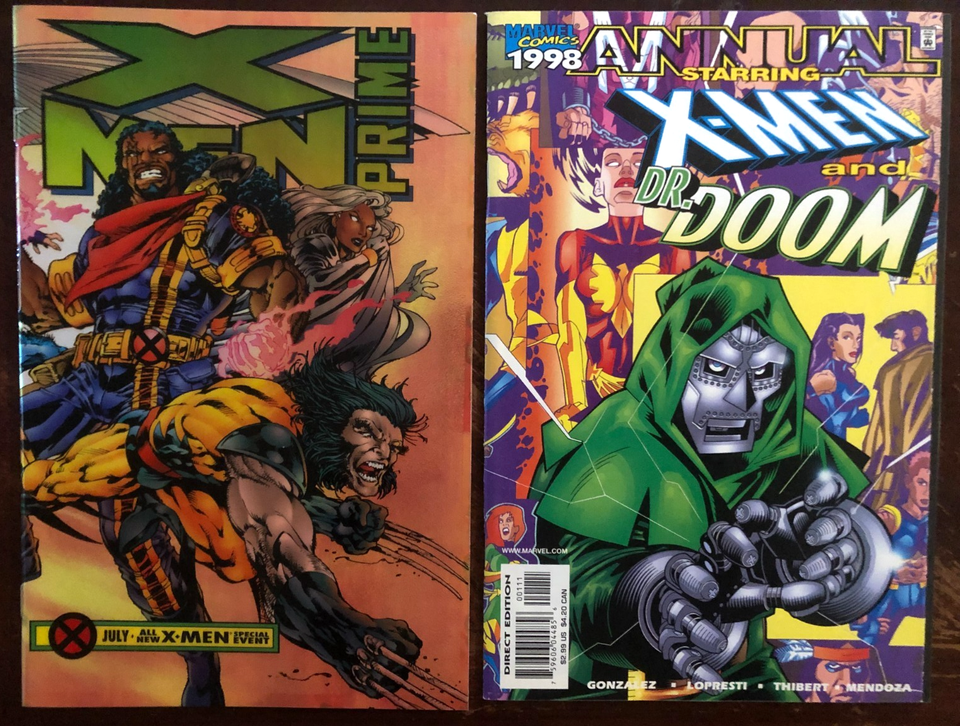 32x 1991 X-MEN LOT! Vintage 1992-2012! Annuals, Prime! New X-Men to ...