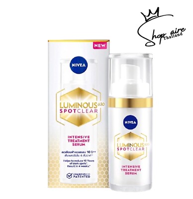30 ml Nivea Luminous 630 SPOTCLEAR intensive advance treatment serum | eBay