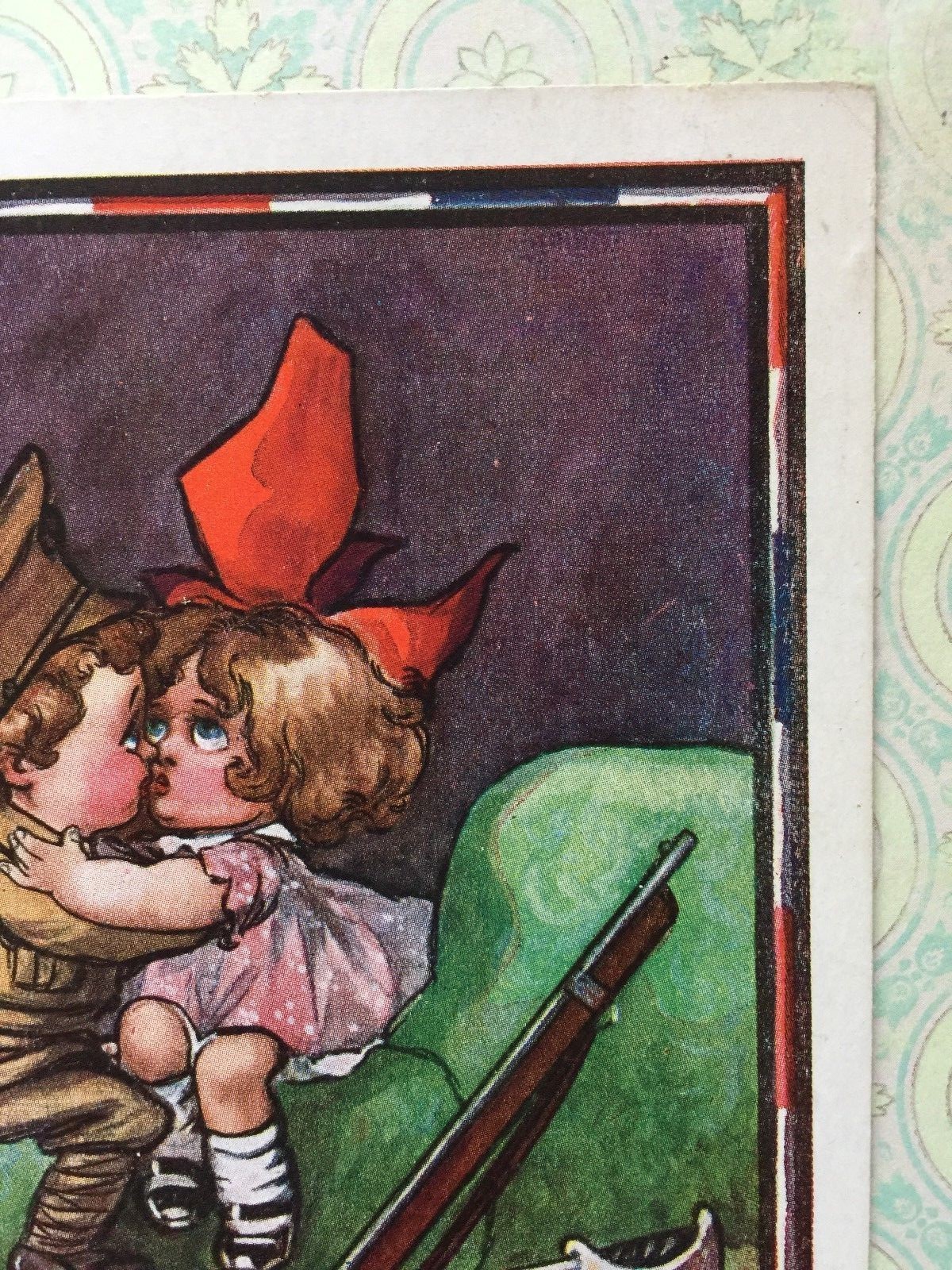 WW1 Artist Signed Fred Spurgin Children in Art Original Postcard 1915 ...