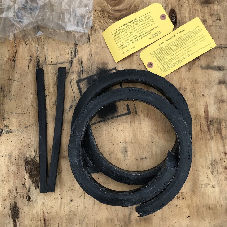 MUELLER H-615 MJ TAPPING SLEEVE 8” x 6” DI mechanical joint 8.99-9.62 ...