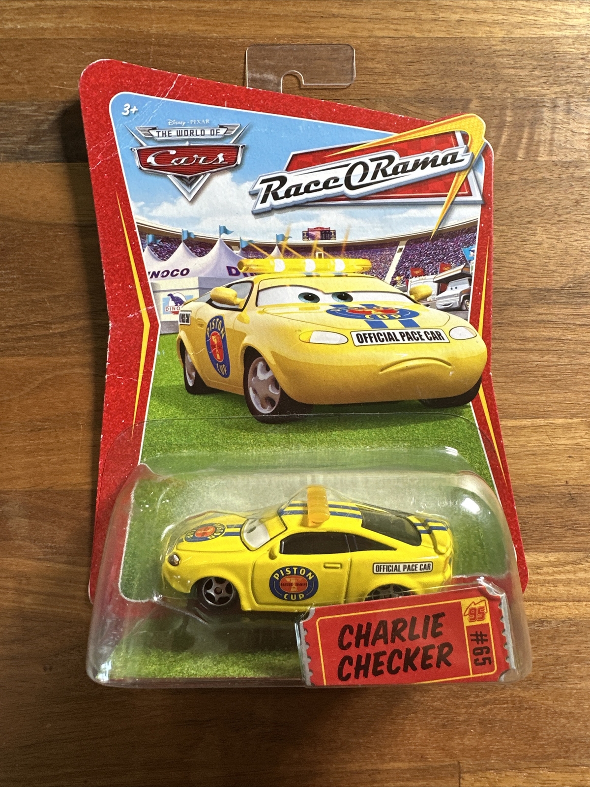 DISNEY PIXAR CARS RACE O RAMA CHUKI #59 CHARLIE CHECKER #65 CHASE LOT ...