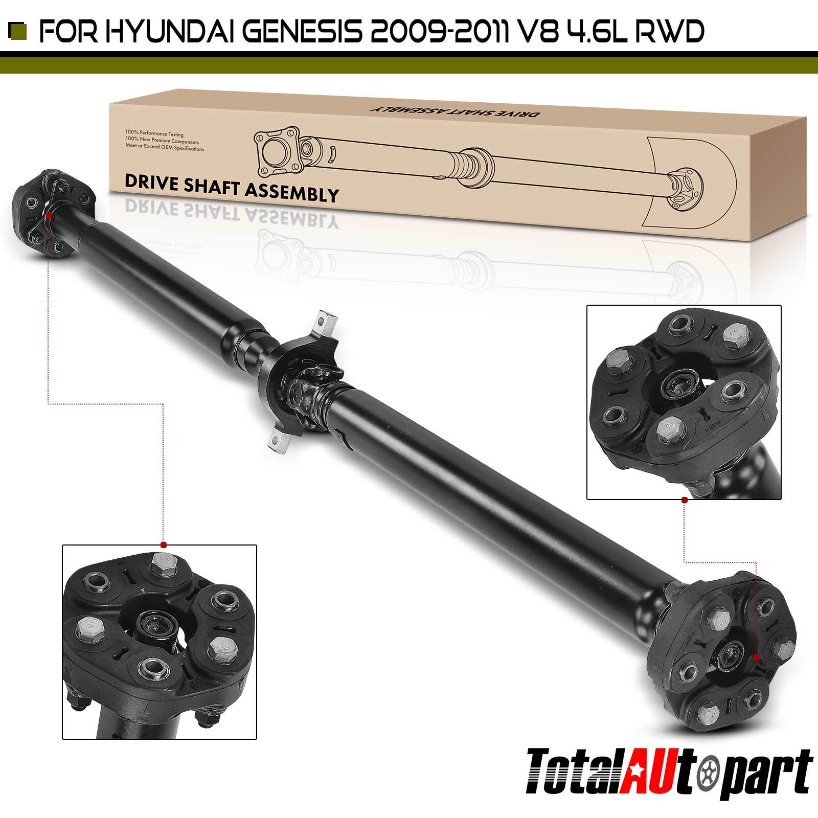 Drive Shaft Assembly for Hyundai Genesis 2009 2010 2011 V8 4.6L RWD ...