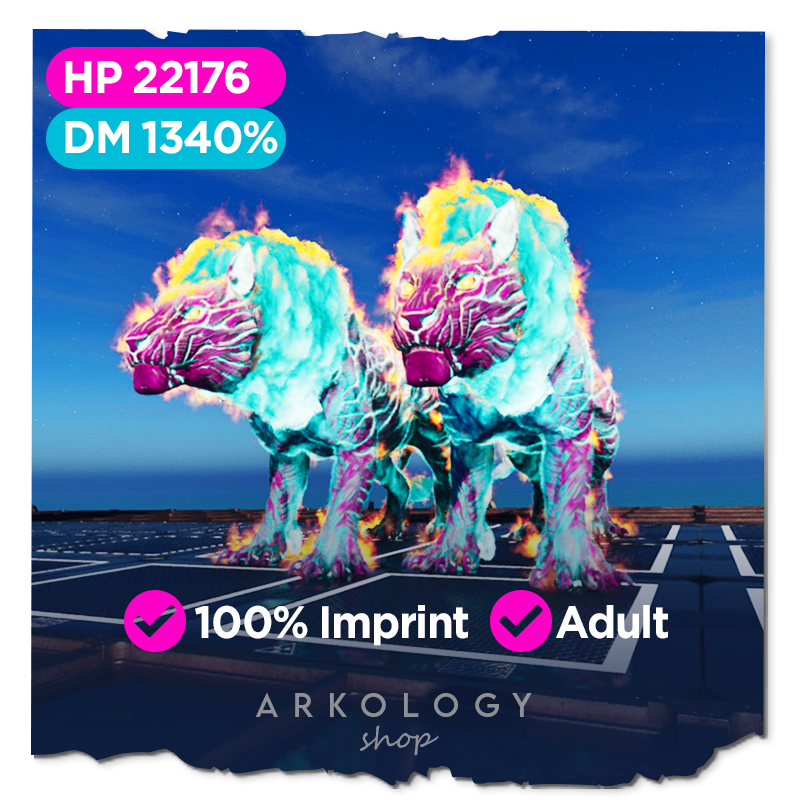 ARK Survival Ascended PVE Pyromane 1340%DM NEW Top Stat Pyro Imprint ...