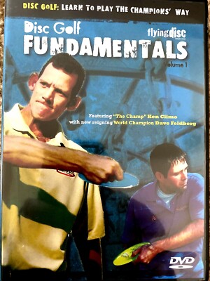 Disc Golf Fundamentals: Volume 1 (DVD) Ken Climo Dave Feldberg Flying ...