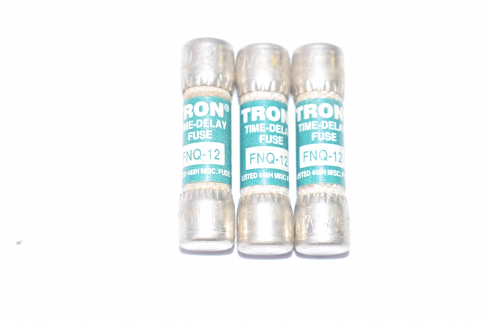 Lot of 3 NEW Bussmann Tron FNQ-12 Fuses | eBay