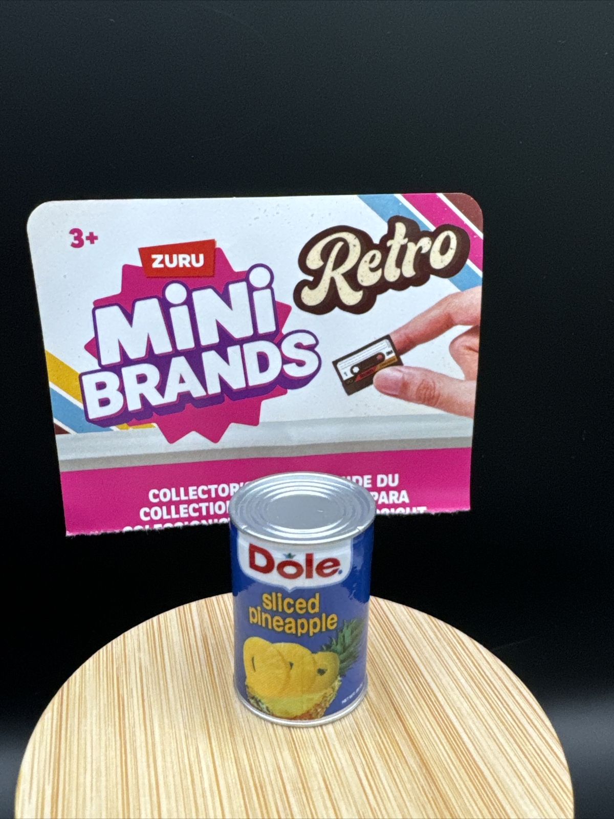 NEW! Zuru Mini Brands Retro DOLE Sliced Pineapple Miniature Can ~COMMON ...