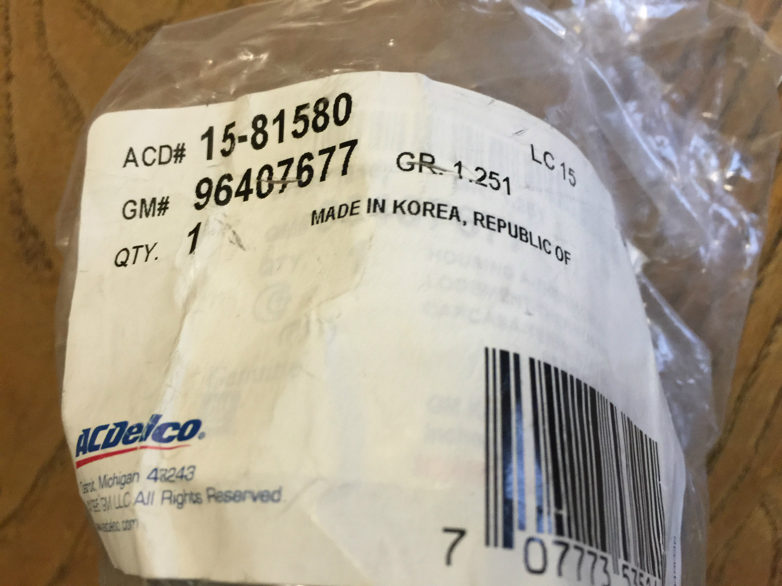 CHEVROLET Aveo GENUINE OEM THERMOSTAT GM P/N 96407677 | eBay