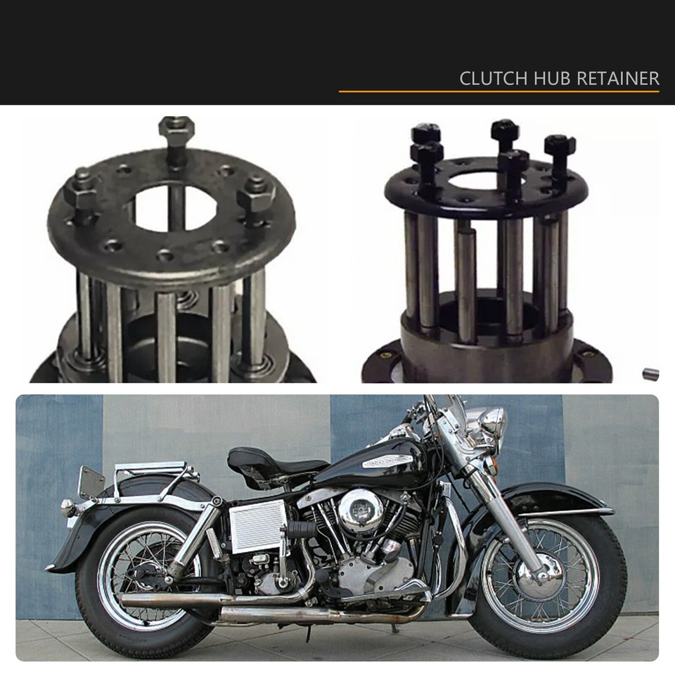 Clutch Hub Retainer Kit For Harley Shovelhead Panhead Big Twin 4 Speed ...