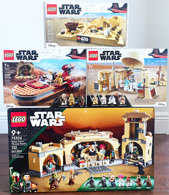 LEGO STAR WARS 75271 Landspeeder 75270 Obi-Wan's Hut 40451 Tatooine ...
