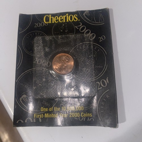 Cheerios, 2000 Lincoln Penny Cent Sealed with COA | eBay