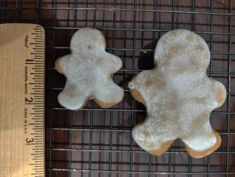 Homemade Iced Gingerbread Man Cookies | eBay