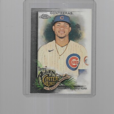 2022 TOPPS CHROME ALLEN & GINTER BASEBALL WILLSON CONTRERAS #84 | eBay