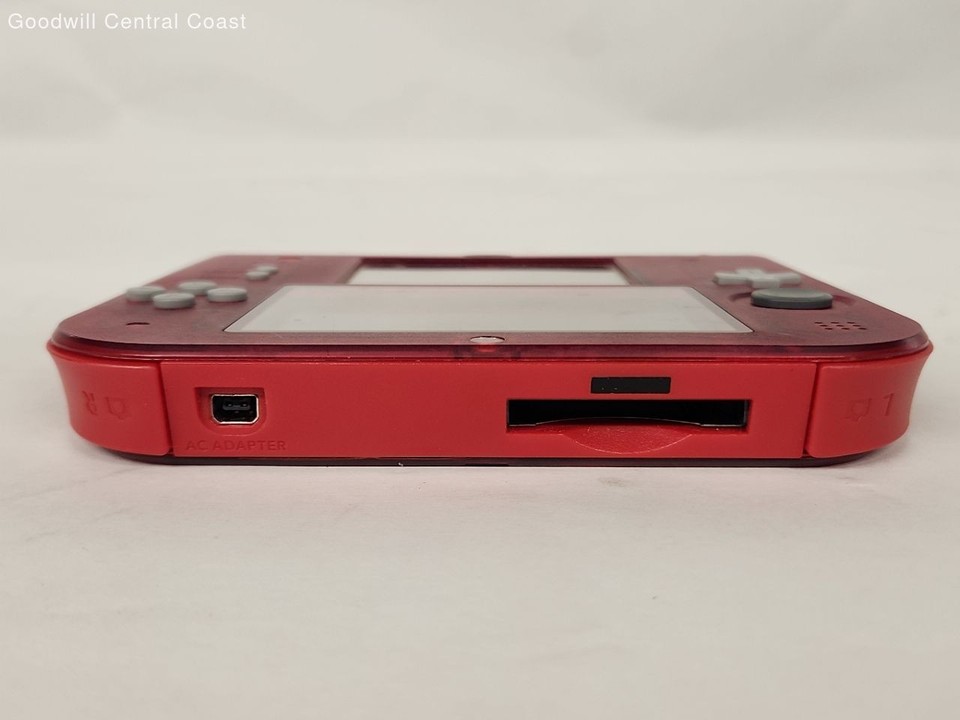 Nintendo 2DS Red Shell Console - For Parts/Not Working | eBay