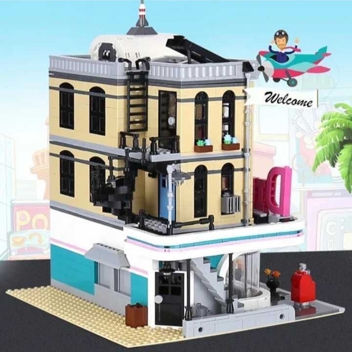 LEGO Compatible Module 10260 Downtown Diner Building Set | eBay