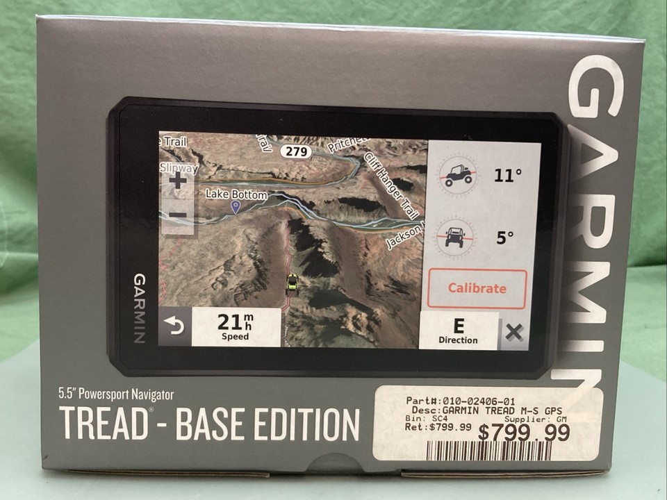 NEW GENUINE GARMIN 010-02406-01 Tread® Base Edition M-S GPS 5.5 ...