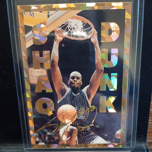 Shaq Dunk Shaquille O’Neal 1994-1995 Sports Star USA Card #66 NBA Magic ...