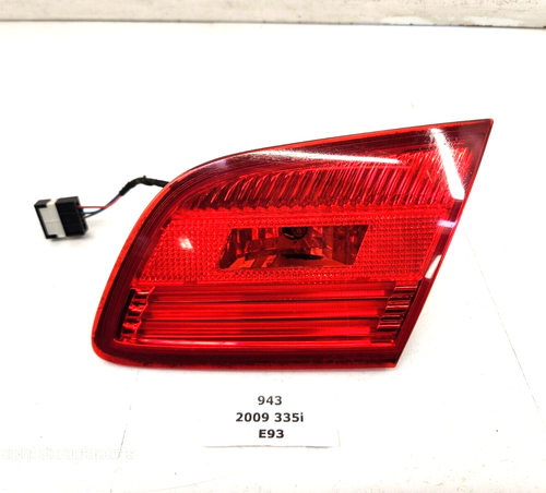 07-10 BMW OEM E93 328i 335i Rear Tail Light Right Side Stop Light Inner ...