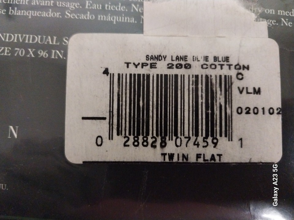 Ralph Lauren Sandy Lane Twin Flat Sheet New Old Stock Hawaiian 100% ...