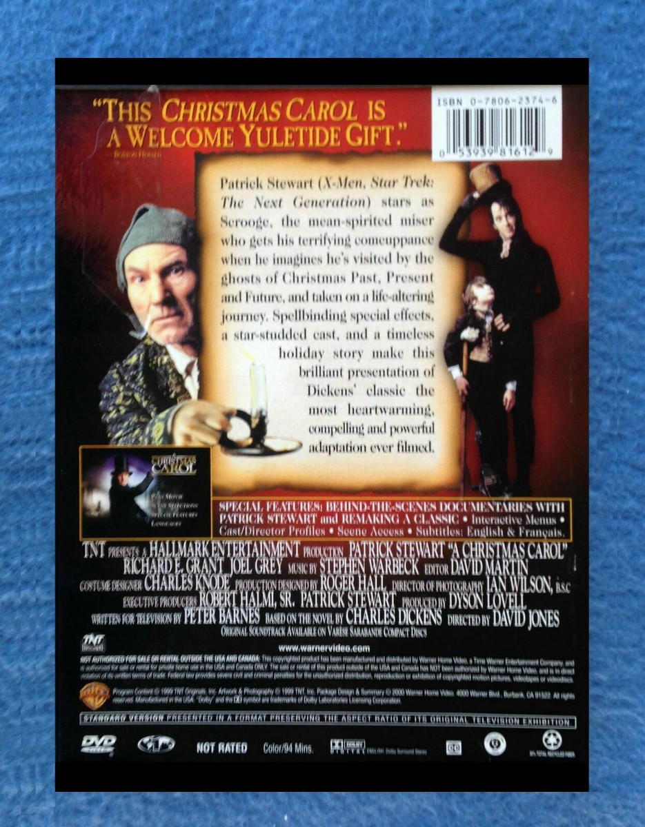 Charles Dickens A Christmas Carol Patrick Stewart