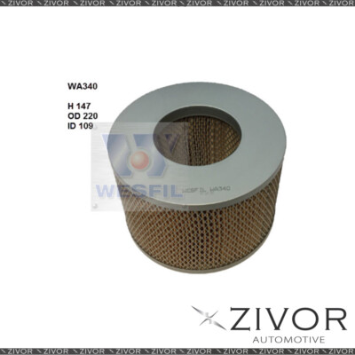 New WESFIL Air Filter For Toyota Coaster Bus 4.0L D 10/85-01/90 - WA340 ...