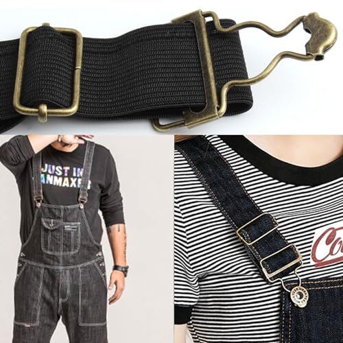 6pcs overall buckles replacement,3 Colors Metal A-nickel, Bronze, Gun ...