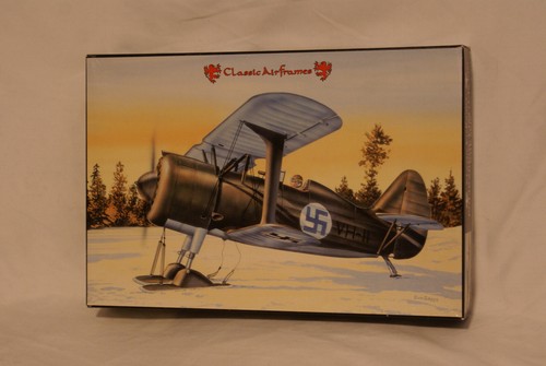 Classic Airframes Polikarpov I-152 I-15 BIS w/skis airplane model kit 1 ...