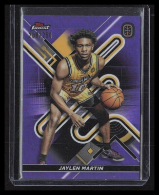 JAYLEN MARTIN 2023 Topps Finest OTE Overtime Elite Purple 200/250 ...