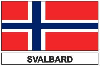 Sticker Flag SJ Svalbard Mayen | eBay