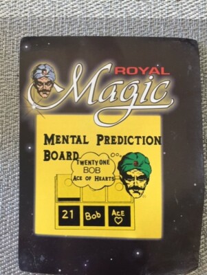 Mental Prediction Board Magic Trick- Close Up Mentalism, Read Minds. | eBay