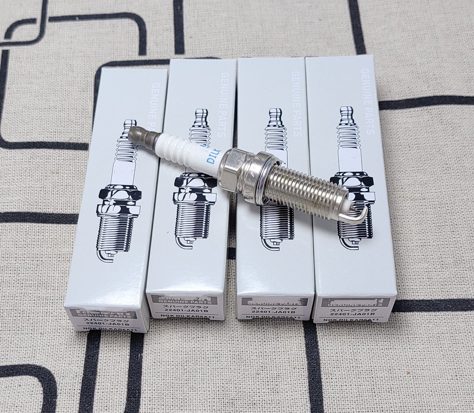 4x Iridium Spark Plugs 22401-JA01B For NGK Nissan Altima Rogue Sentra ...