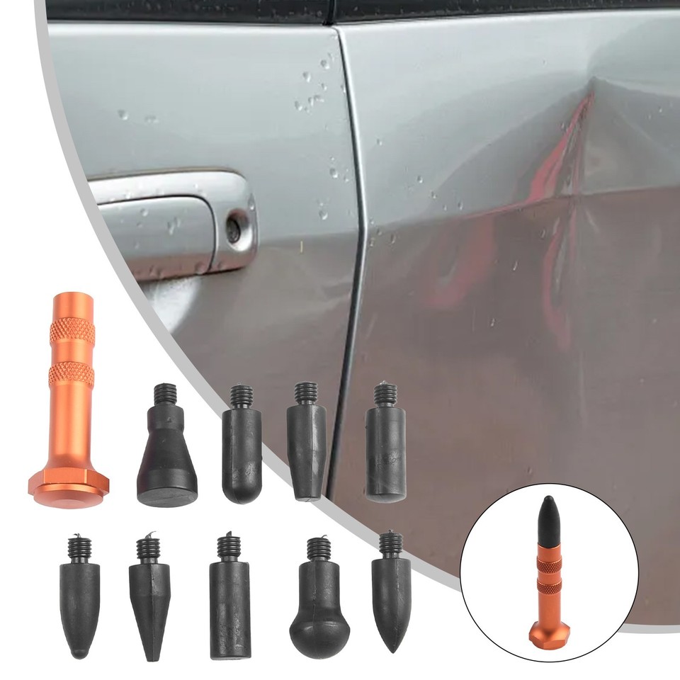 Proven Paintless Dent Repair Set with Auto Body Tap Down Pen Tools + 9 ...
