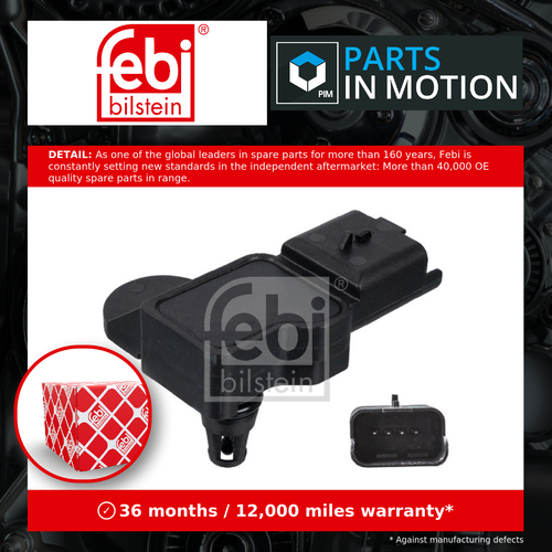 MAP Sensor fits CITROEN C5 Mk3 THP 1.6 2009 on Manifold Pressure 1922R6 ...