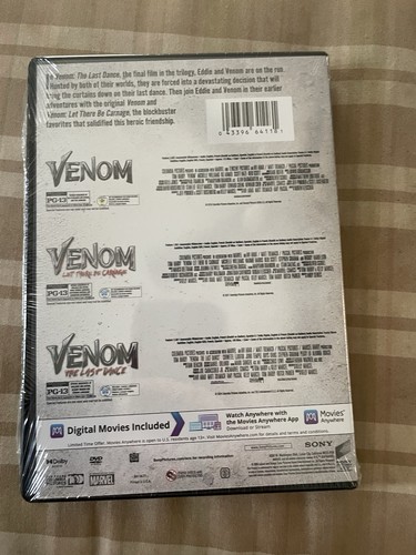 Venom 3 Movie Collection (DVD + Digital) New | eBay