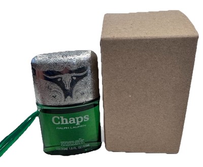 Vintage Ralph Lauren Chaps Musk Cologne Splash 1.8 oz Woody In-Box With ...