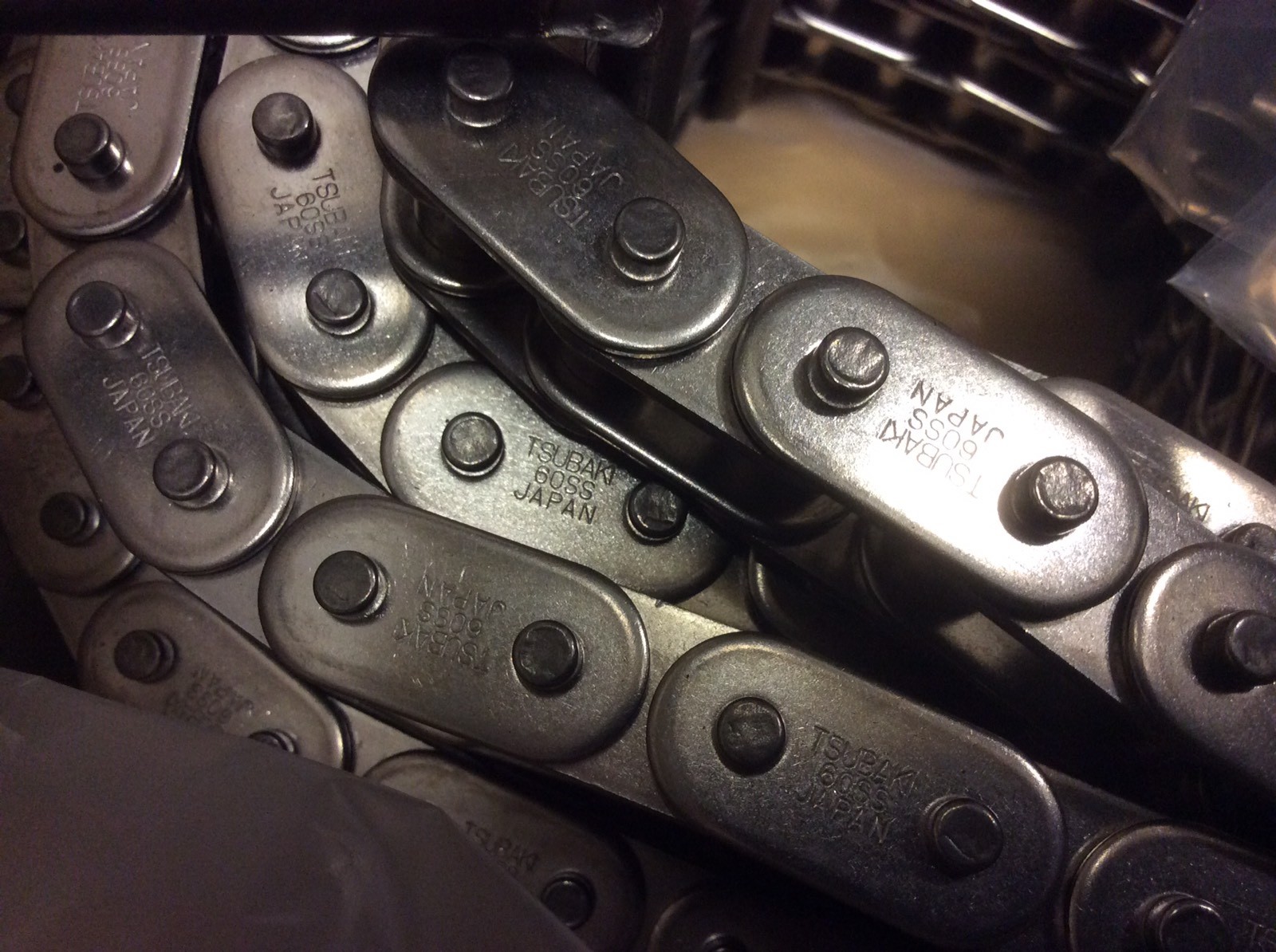 TSUBAKI RF60-SS-1-2LDD3 STAINLESS ROLLER CHAIN 3/4"Pitch, 60'L | eBay UK