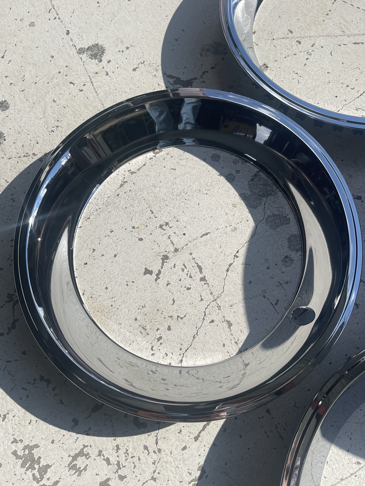 AMC AMX Javelin 15x7 Rally Wheel Trim Ring Set | OE