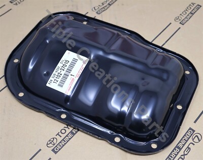 Toyota Genuine 12102-37010 Pan Sub-Assy Oil No.2 1210237010 OEM | eBay