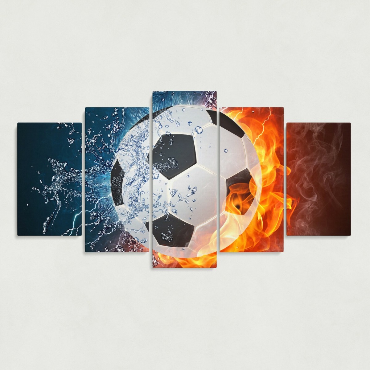 Abstract Soccer Paintings