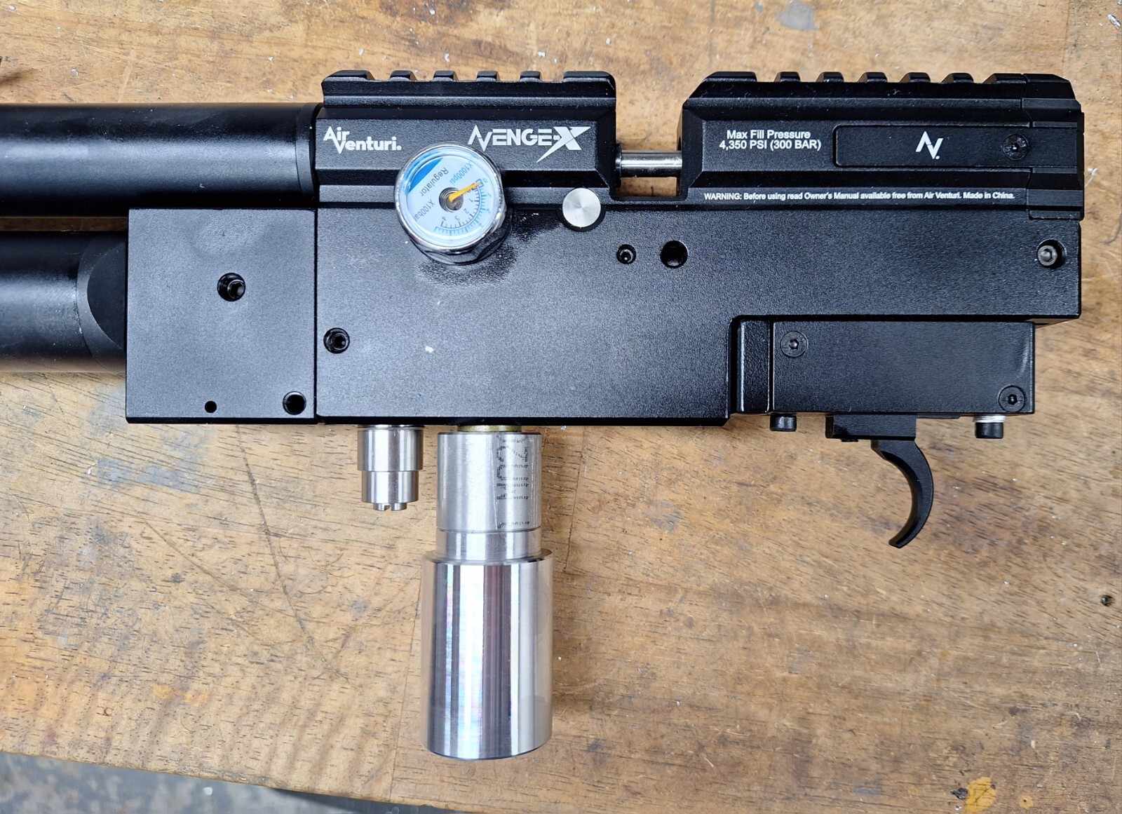 Air Venturi Avenge X - Avenger Power Plenum Thread Adapter Please Read ...