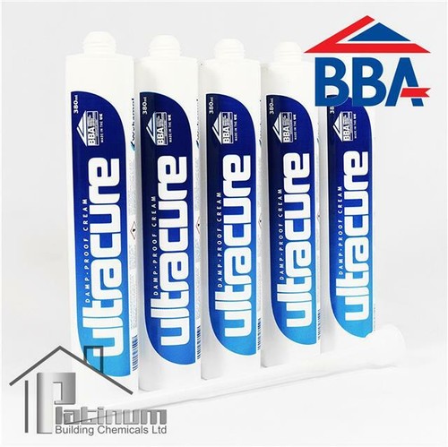 5 x ULTRACURE Damp Proof Injection Cream | DPC Course Rising Damp ...