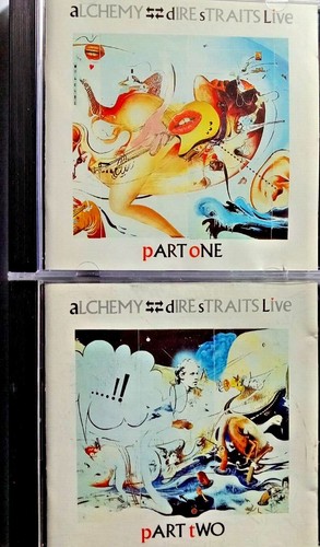 Dire Straits- Alchemy Parts One & Two CD 2-disc set Very Good NO ...