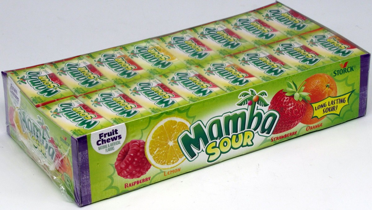 Storck Mamba German Chewy Candies Raspberry Strawberry Mamba Fruit