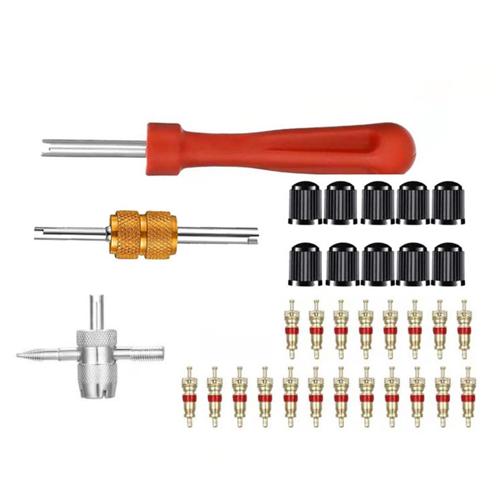 Professional and Durable 33Pcs Tire Valve Tool Set for Valve Core ...