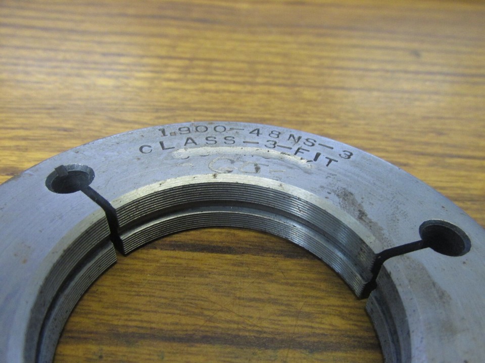 Go Thread Ring Gage 1.900"-48 NS-3 CLASS-3-FIT | eBay